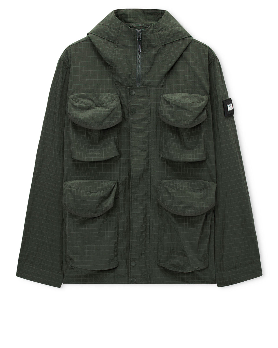 Cotoca Ripstop Field Jacket Black Forest Green – Weekend Offender