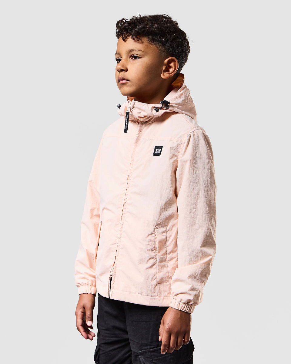 Kids Plex Windbreaker Jacket Peachy – Weekend Offender