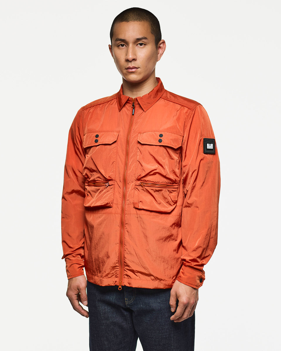Shields Over-Shirt Sunset Orange – Weekend Offender