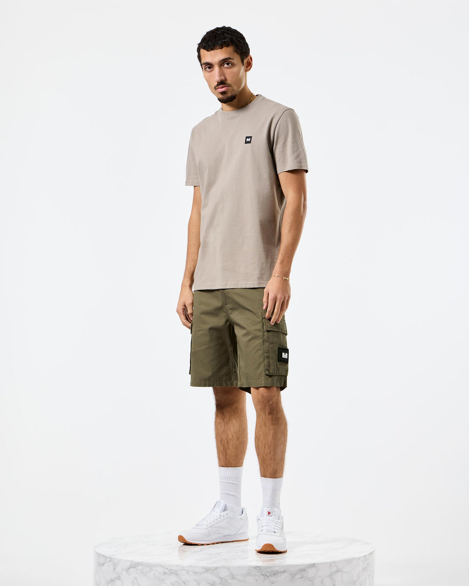 Mascia Cargo Shorts Castle Green – Weekend Offender